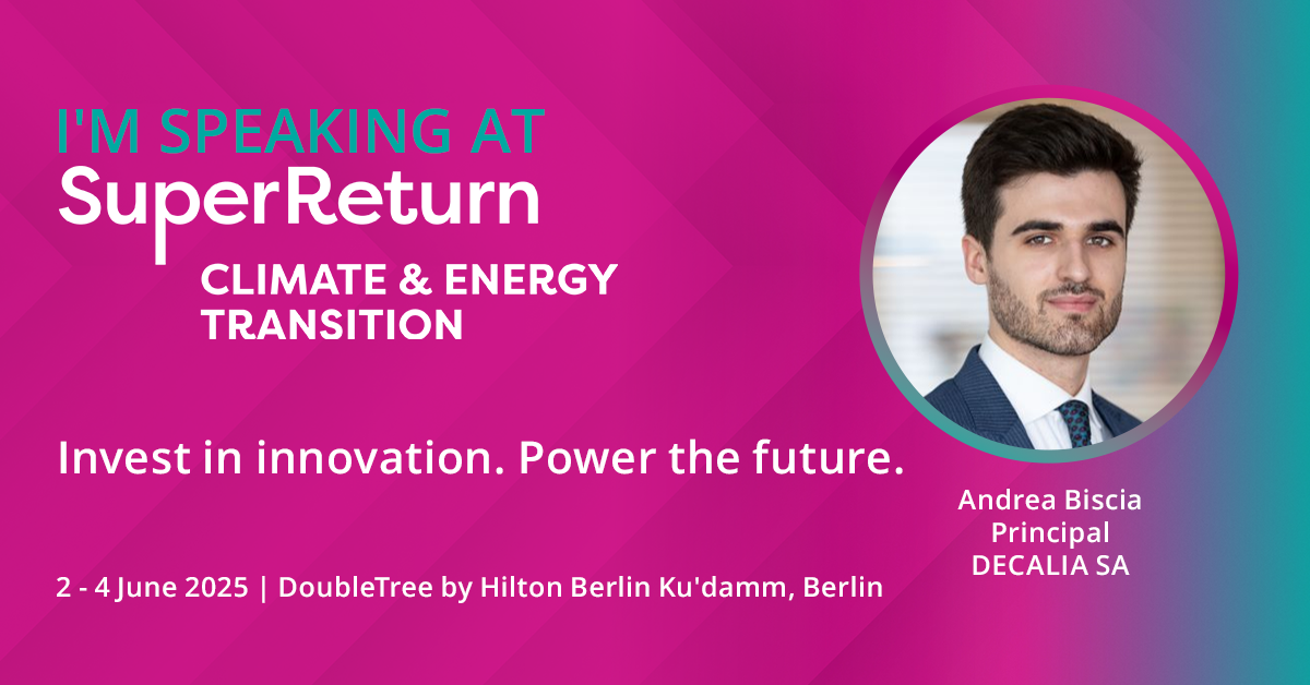 DECALIA at SuperReturn in Berlin | DECALIA